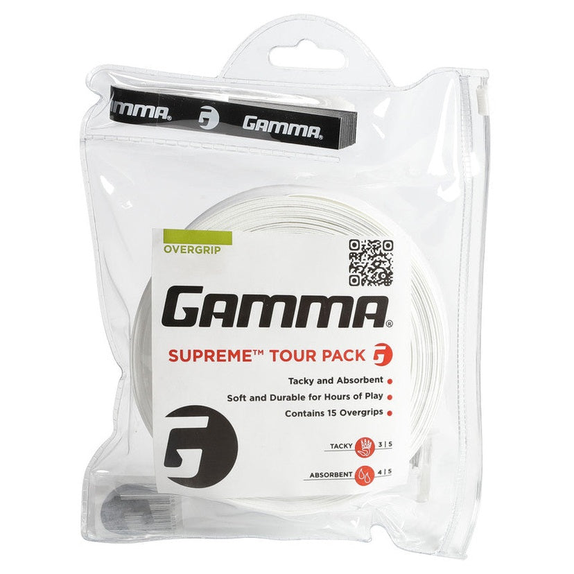 GAMMA Supreme Overgrip 15 Pack – Smash Gear
