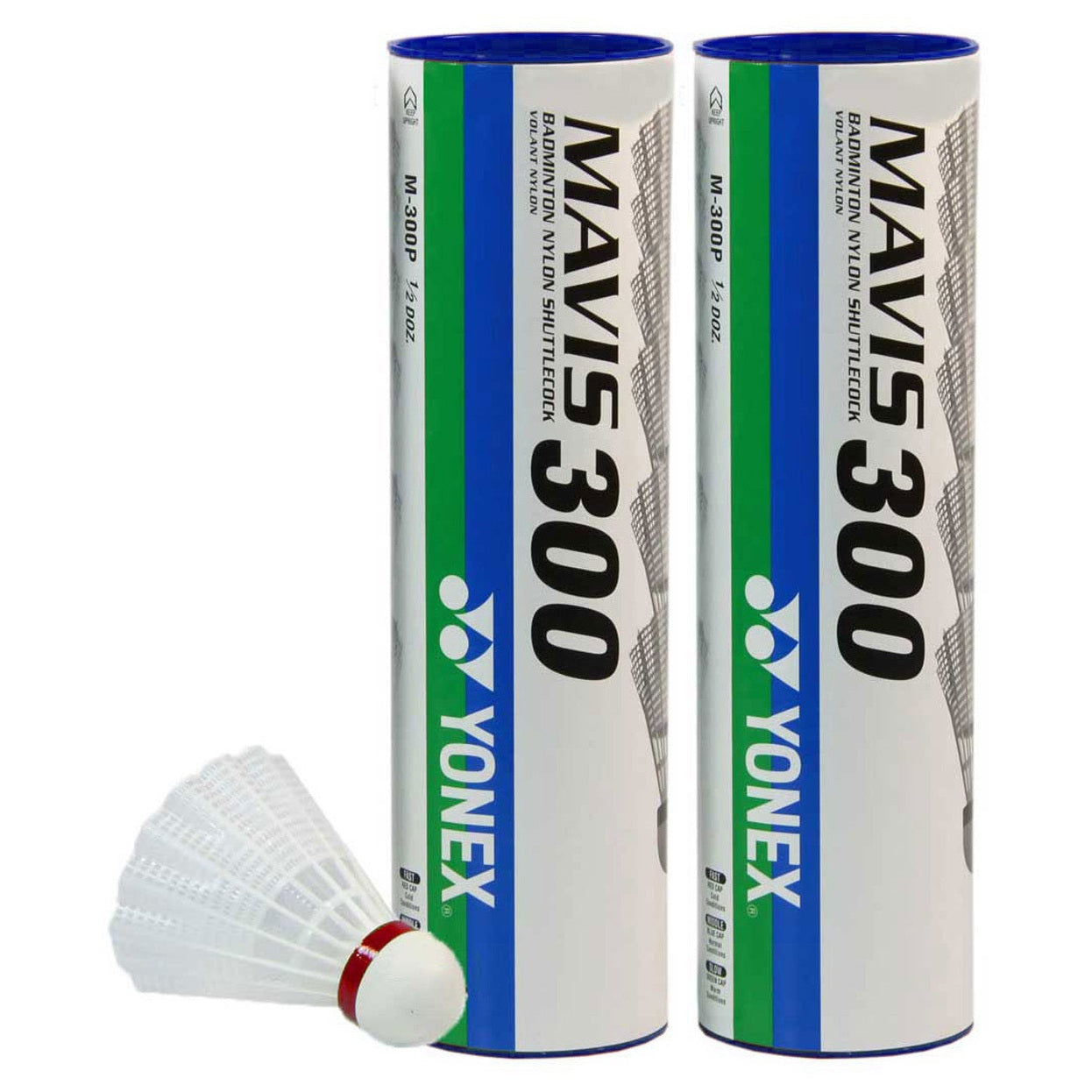 Yonex Mavis 300 Badminton Shuttlecocks Dozen White – Smash Gear